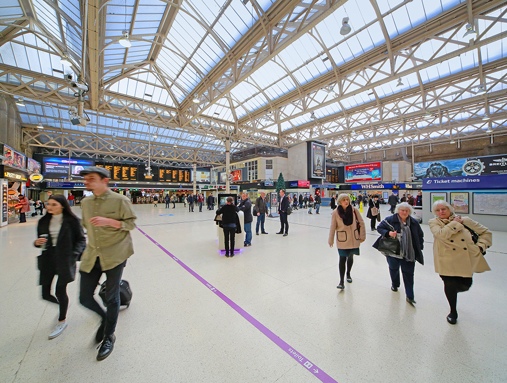 Network Rail Train Stations - SpaceandPeople plc