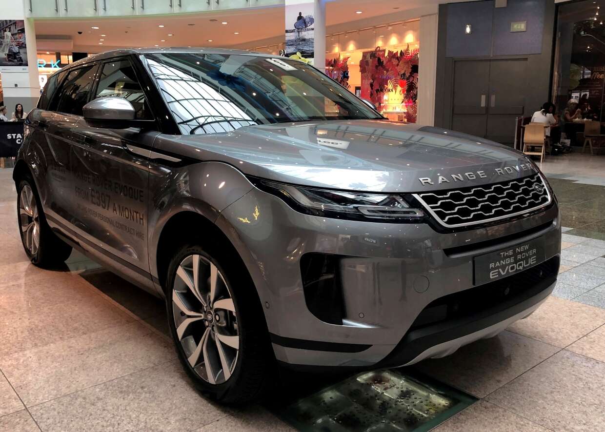 Range Rover Evoque Car Promotion at Drake Circus