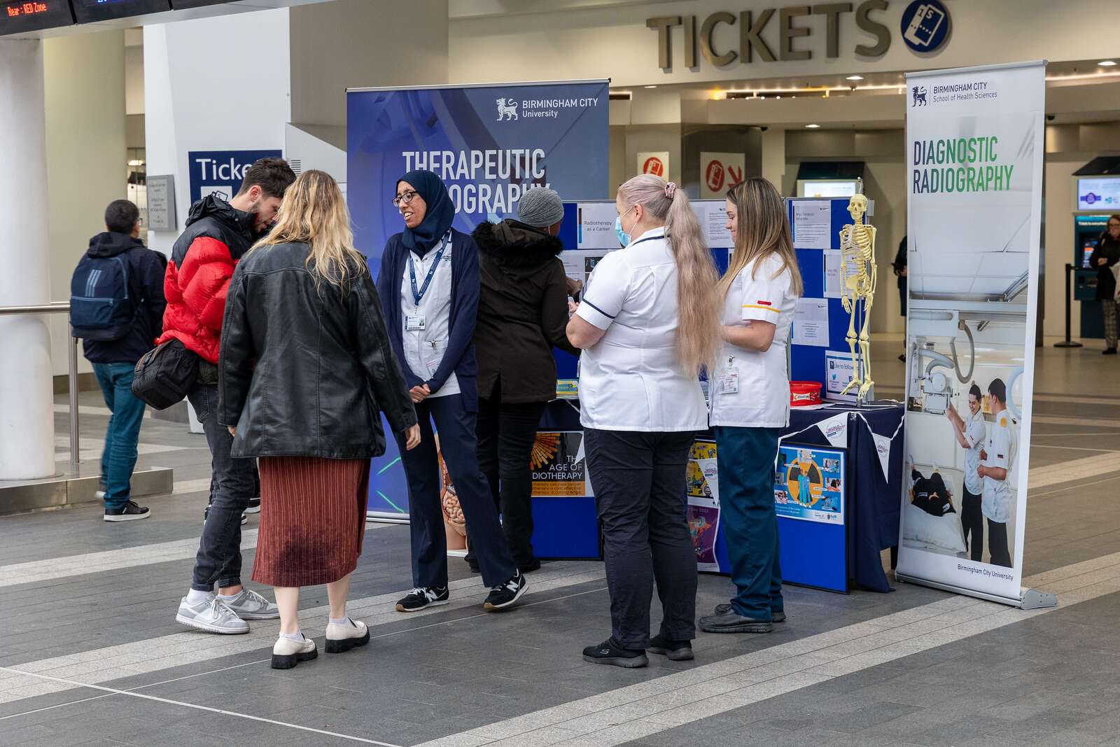 Case Study: World Radiography Day at Birmingham New St Station