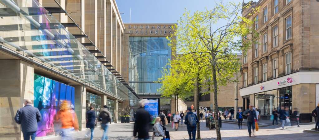 Book Pop-Up Retail Space at Buchanan Galleries Glasgow, Scotland