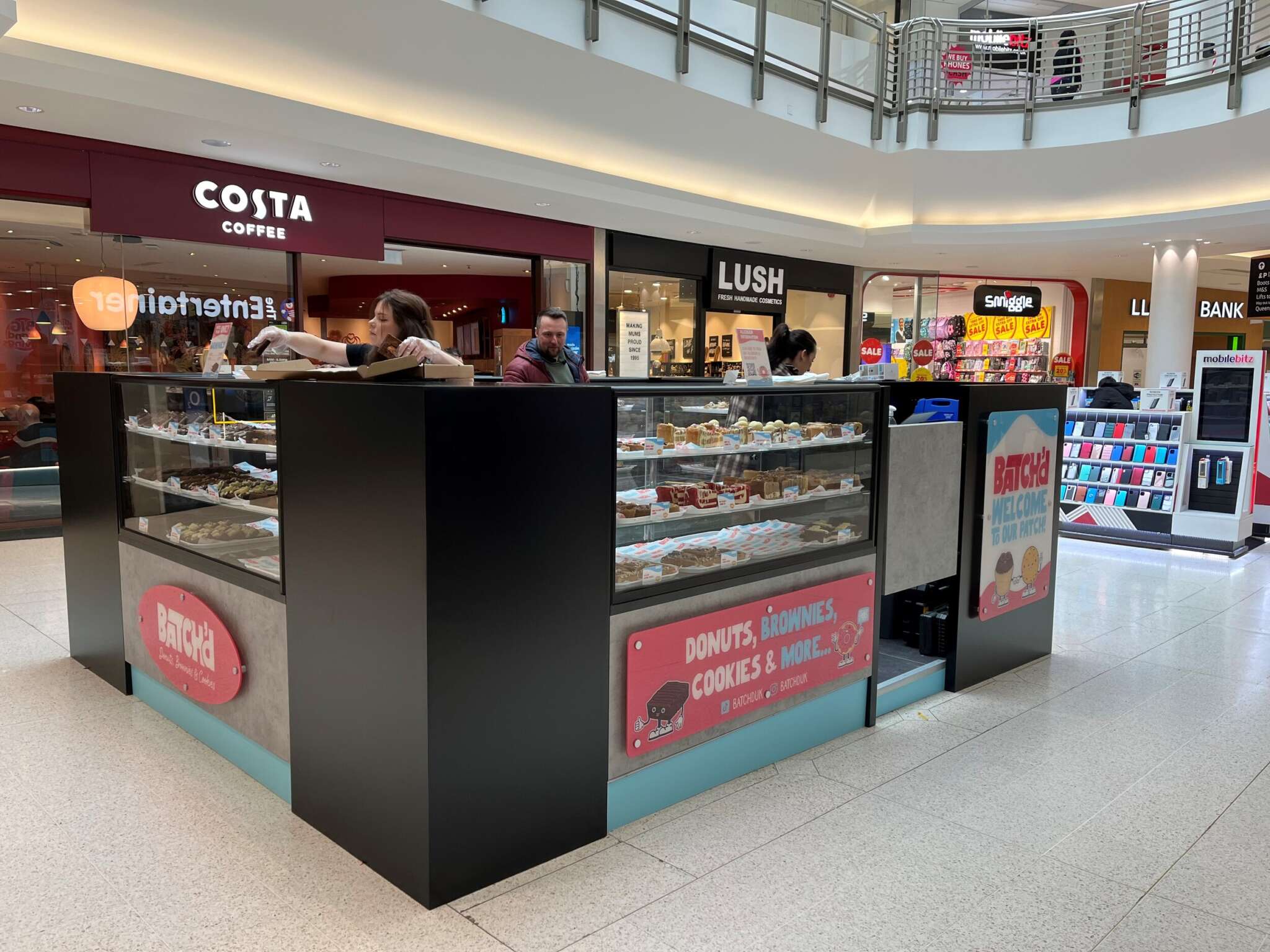 Batch'd Bakery Opens New Shopping Centre Kiosks